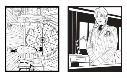 Wednesday. Раскраска • , купить по низкой цене, читать отзывы в Book24 ...